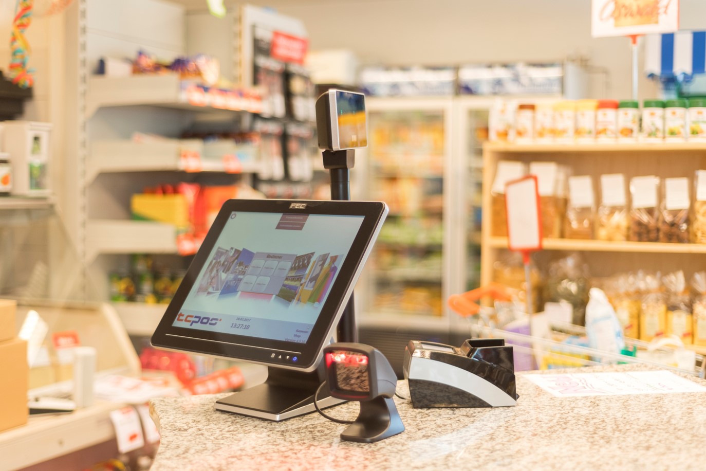 Systèmes de caisse et solutions d'encaissement XTouch TCPOS